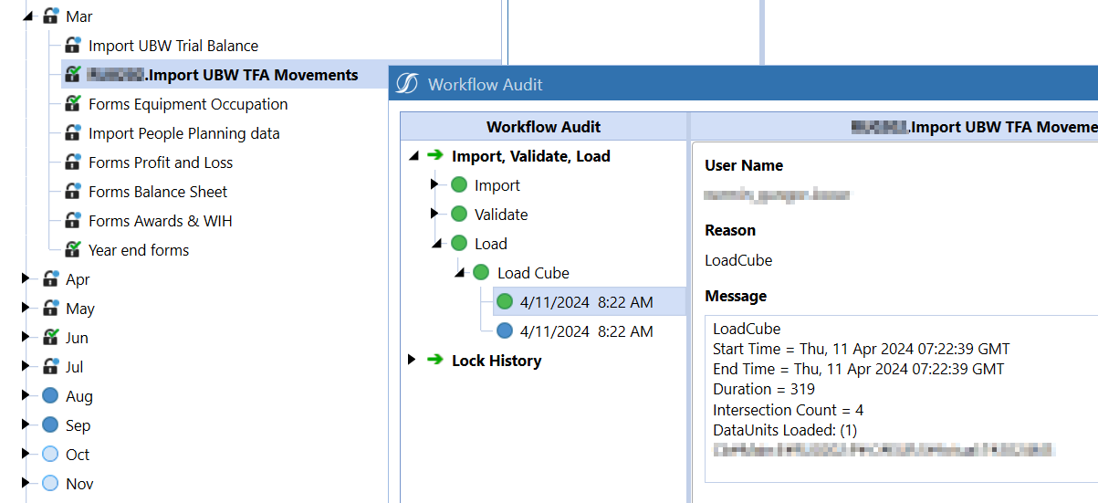 Locate the Workflow Audit information | OneStream Community
