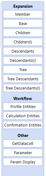 Adding member filter expansion to a paramter? | OneStream Community