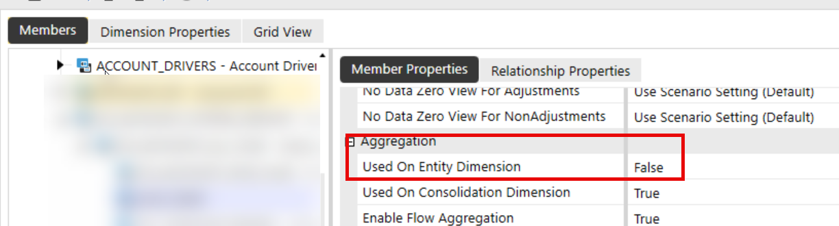 Account is invalid due to Aggregation property | OneStream Community