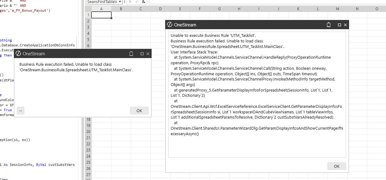 Help with Table Views | OneStream Community