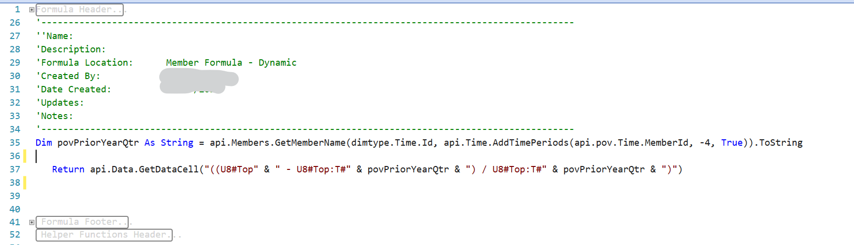 Row Formula is overring Ud8 Calc | OneStream Community