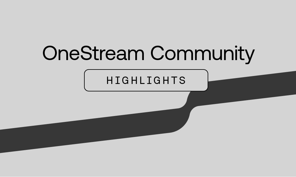 Community Highlights: July 2025 | OneStream Community