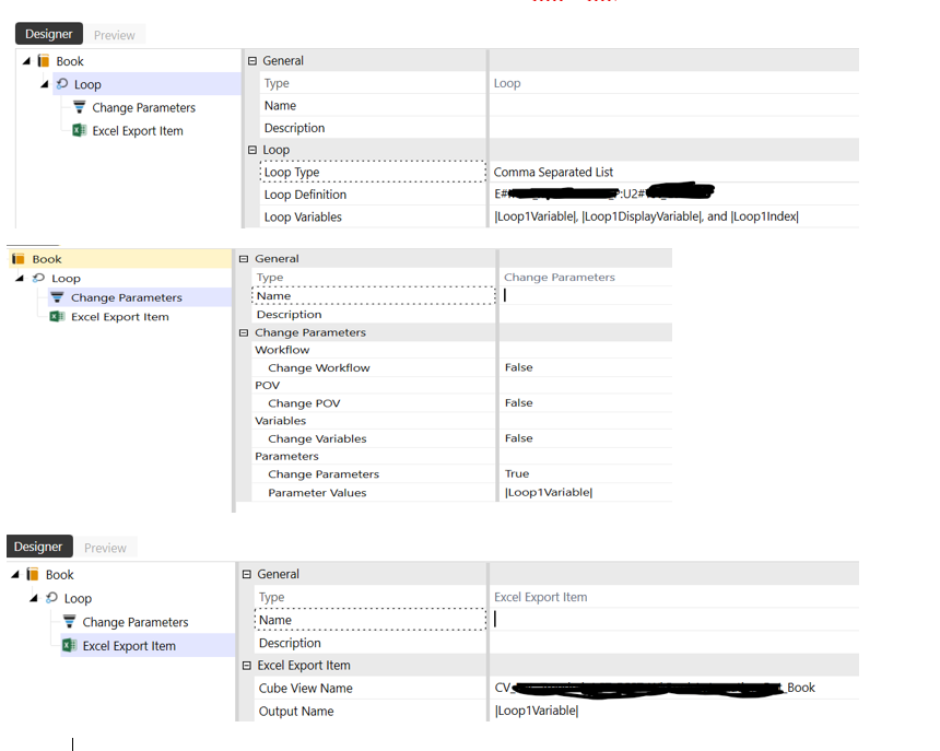 How to create a Book with Single Loop containing multiple dimension ...