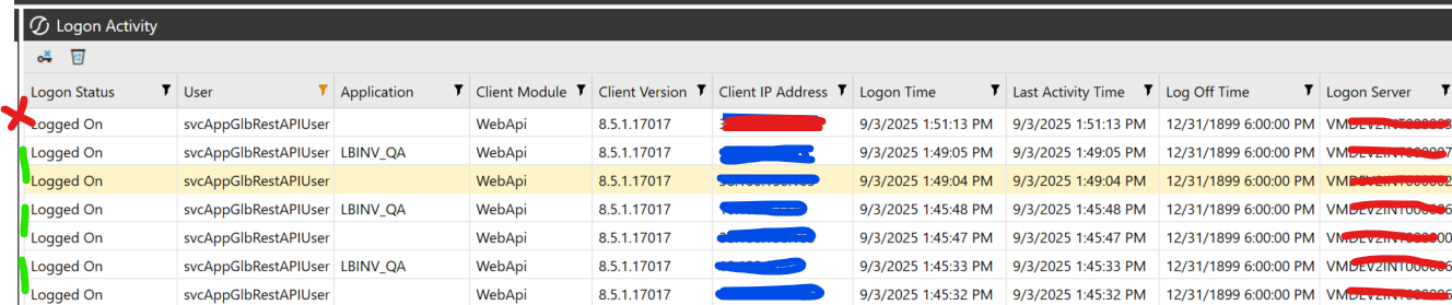 Intermittent 500 Error when calling OS Data Adaptor using Rest API 5.2.0 | OneStream Community