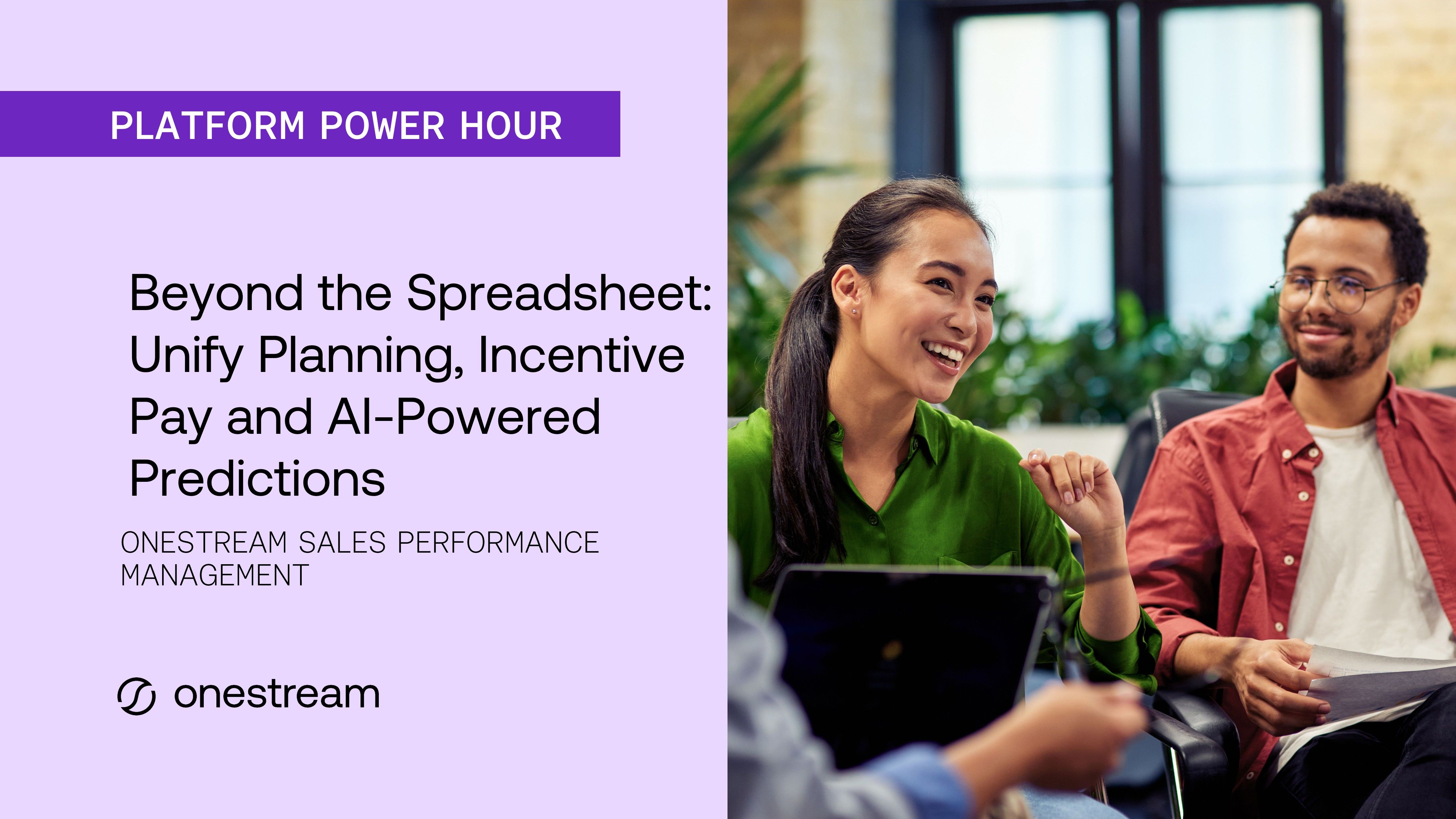 September 25th: Platform Power Hour Webinar – Sales Performance ...