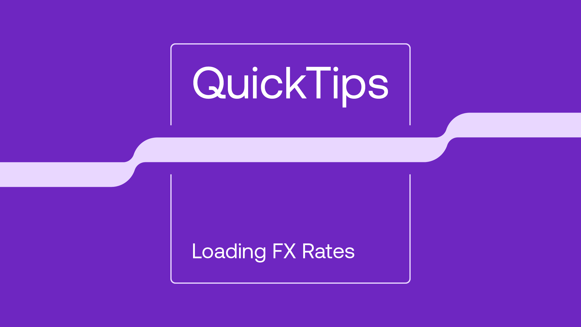 QuickTips: Loading FX Rates | OneStream Community