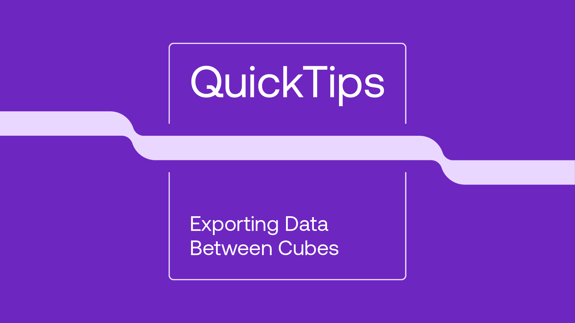 QuickTips: Exporting Data Between Cubes | OneStream Community