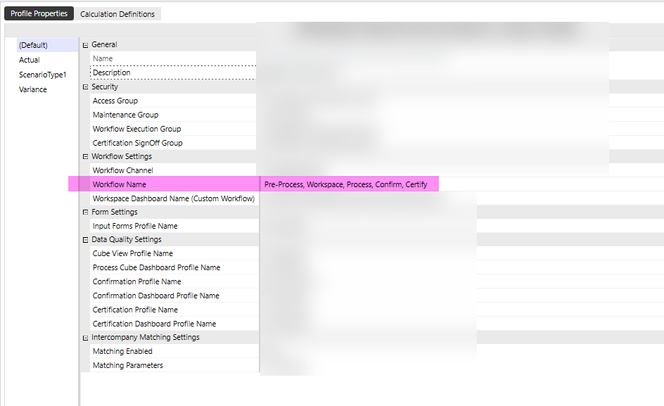 Want to report on Workflow Profile Workflow Name (a property on the WF ...