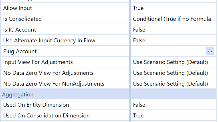 Entity aggregation for specific account | OneStream Community