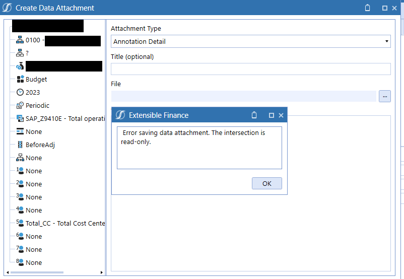 Data Attachment Error in Cube View | OneStream Community