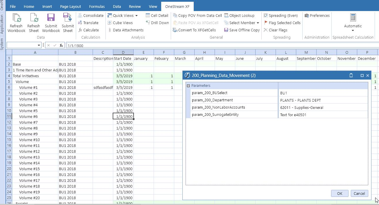 When I make this a dashboard content component, and set the “Refresh Spreadsheet When Opened ...