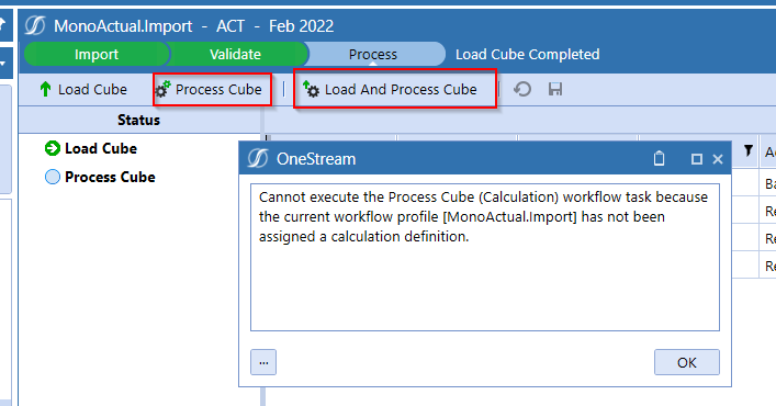 Process Cube Failed unless Calculation Definition is configured in 7.4.1 | OneStream Community