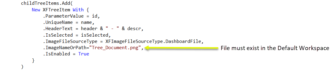 How to assign images to Tree View nodes when not using the Default Workspace | OneStream Community