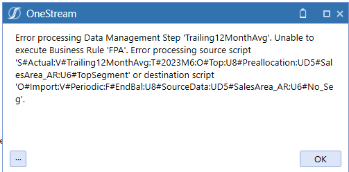 Calc values in forecast scenario by referencing S#Actual, V# ...