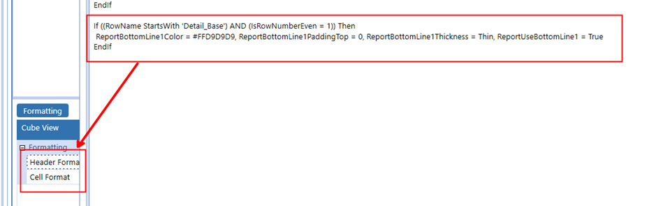 Cube View Report Formatting | OneStream Community