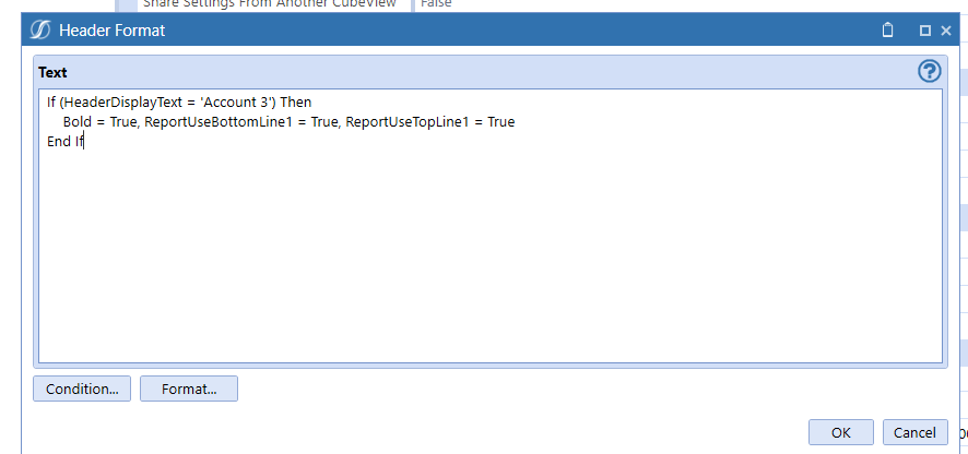 Header and Cell formatting missing top/bottom line when using "show ...