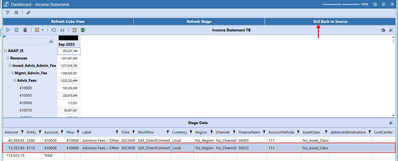 How To Retrieve Data On A Selected Row From A Grid View Inside A Dashboard By Clicking A Button