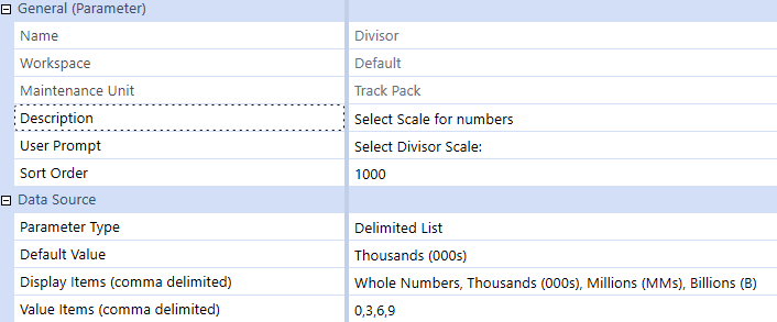 Display Parameters with their description in report | OneStream Community