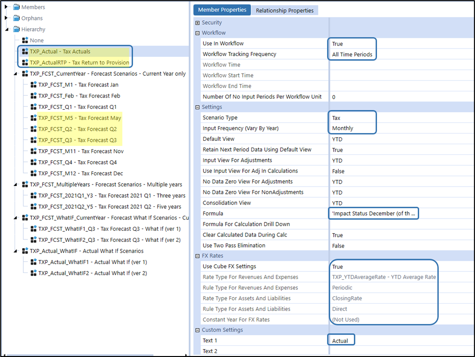 Dimension - Scenarios | OneStream Community