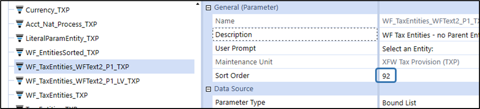 Parameters | OneStream Community