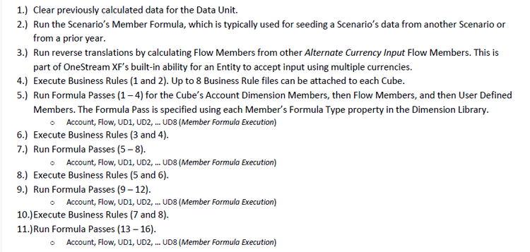 Data Unit Calculation Sequence (DUCS) | OneStream Community