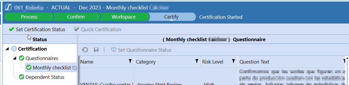 Certification Question - Modify Status | OneStream Community