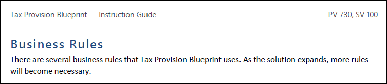 Business Rules - Overview | OneStream Community