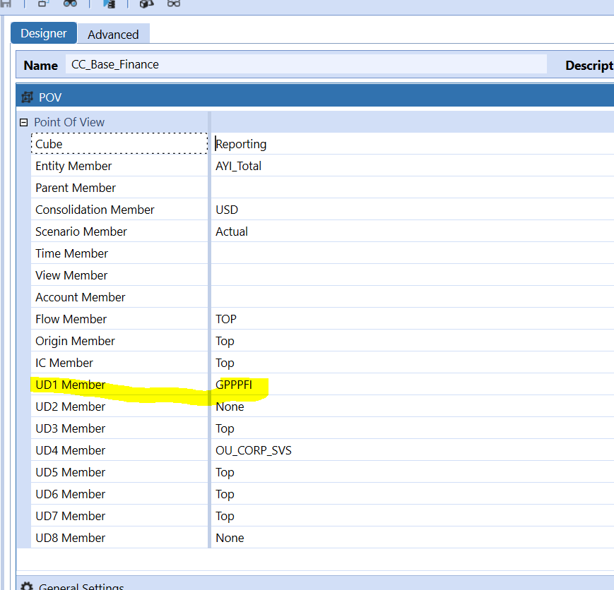 Cube View POV setting | OneStream Community