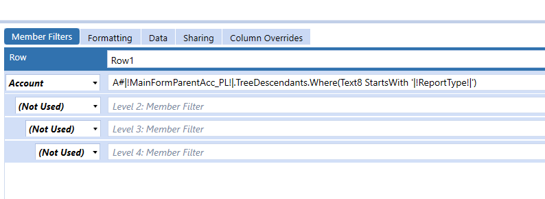 Cube View indentation | OneStream Community
