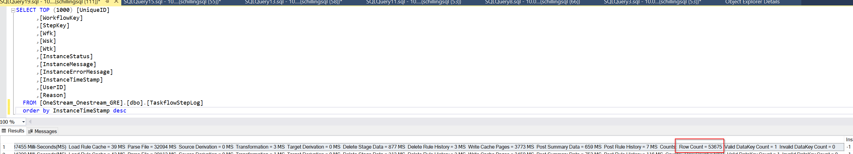 Adding RowCount to Email Notification from an import stage load | OneStream Community