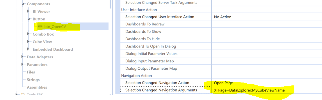 Open DataExplorer from Dashboard Button | OneStream Community