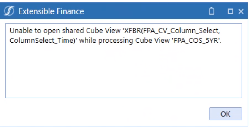Cube View Sharing | OneStream Community