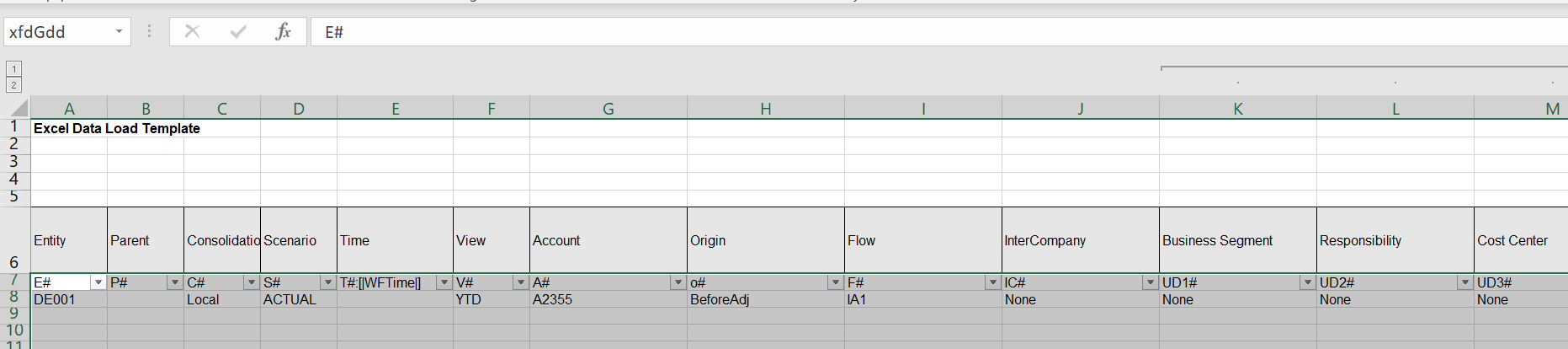Excel load Time | OneStream Community