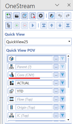 Quick view setting | OneStream Community