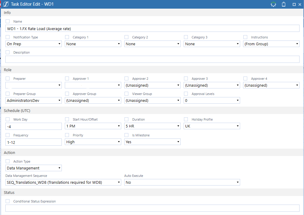 Run Data management sequence from Task Manager | OneStream Community