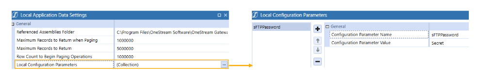 Smart Integrator Connector - Retrieve configuration values | OneStream ...