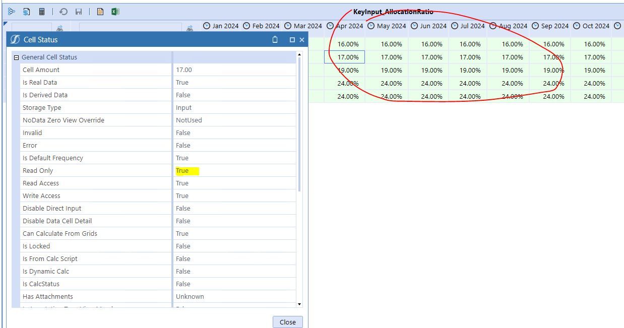 Data cells are read only | OneStream Community