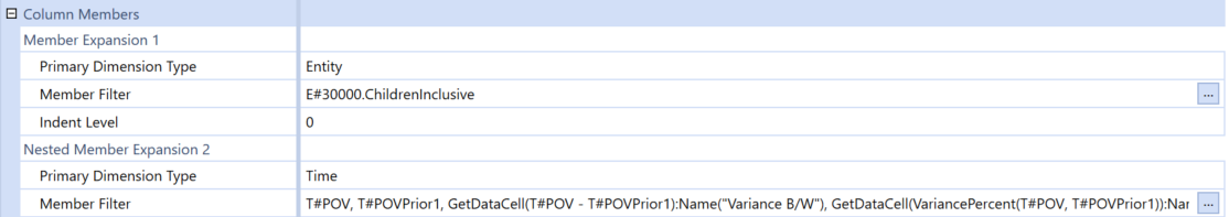Cube View - Multiple Columns per Entity | OneStream Community
