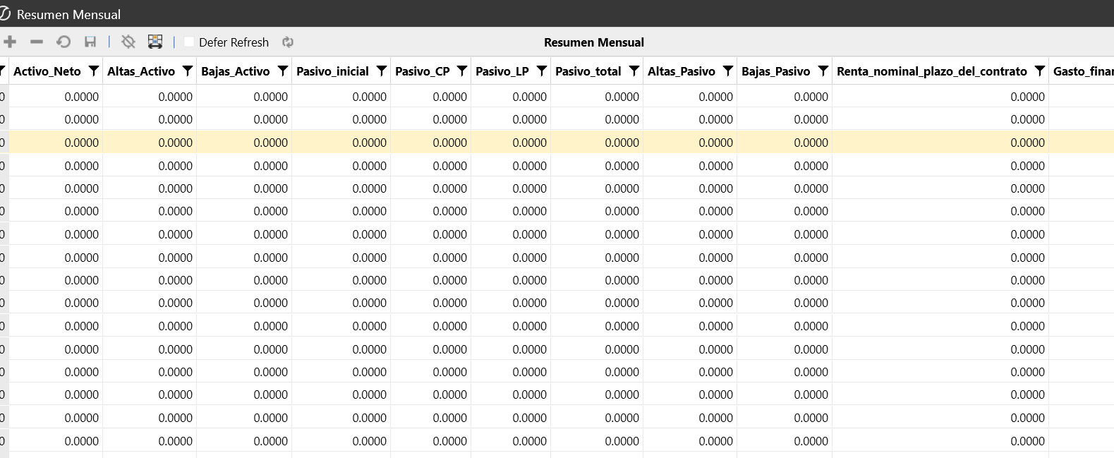 Formating the header of a table | OneStream Community